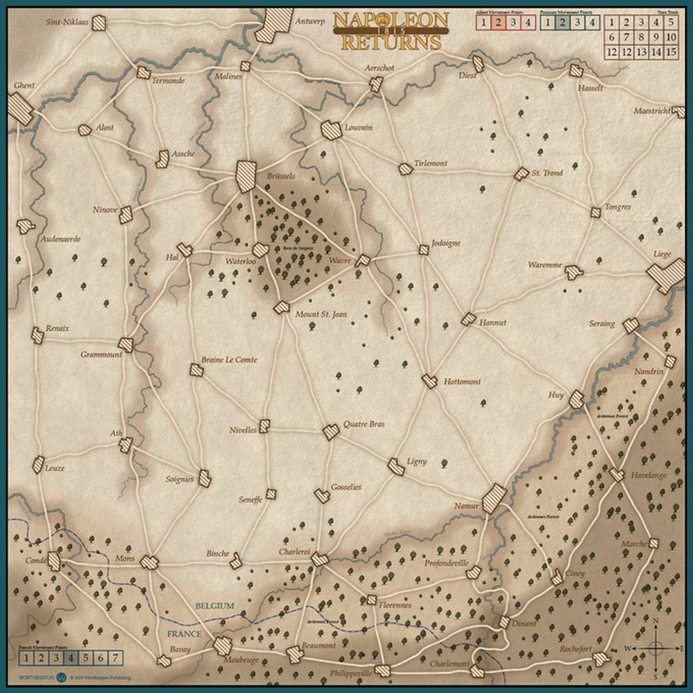 Napoleon Returns (or 1815 at The Gallop) – A Boardgaming Life Review ...